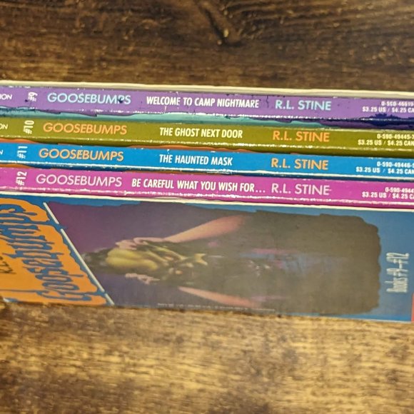 Other | Goosebumps Vintage Box Set 912 Books Rl Stine | Poshmark